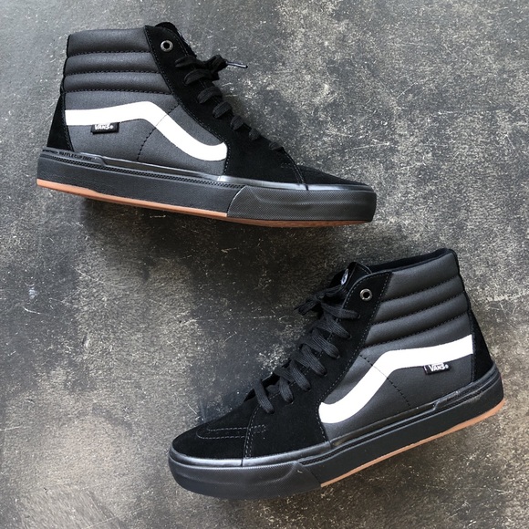 Vans | Shoes | Vans Sk8hi Pro Bmx Black White | Poshmark